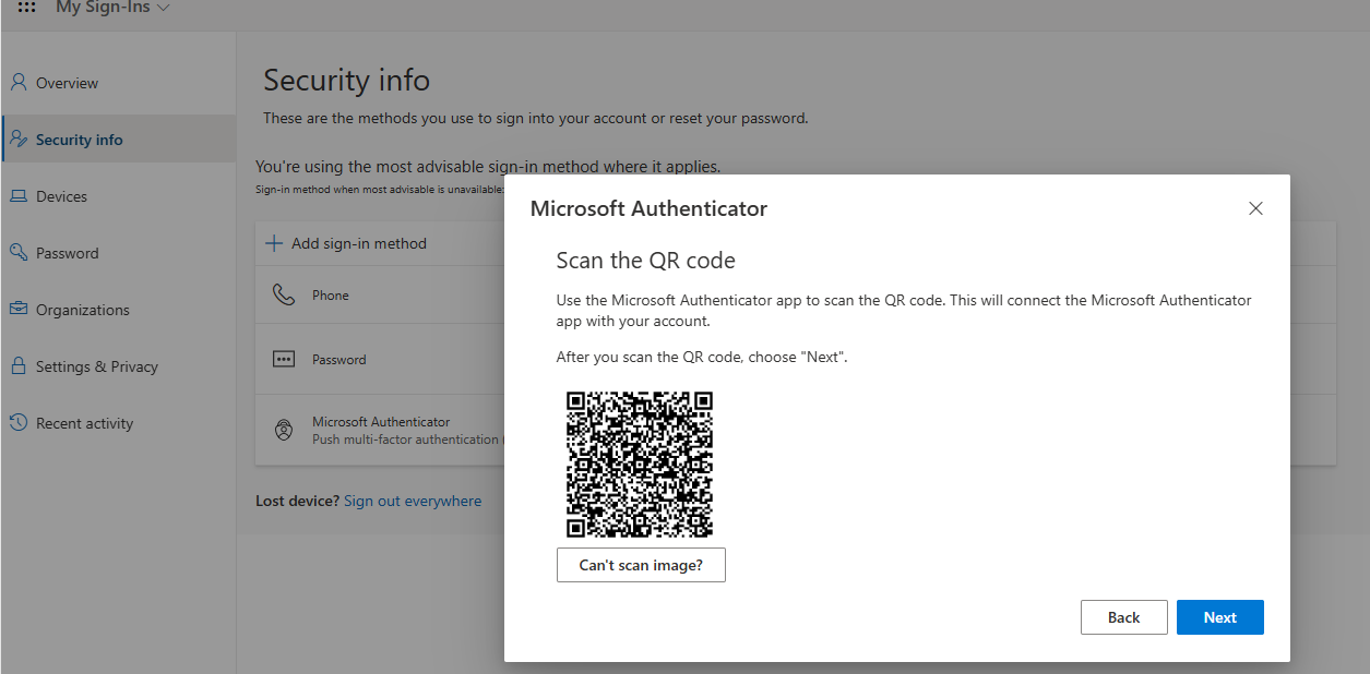 Microsoft Authenticator Enrollment – MAC IT